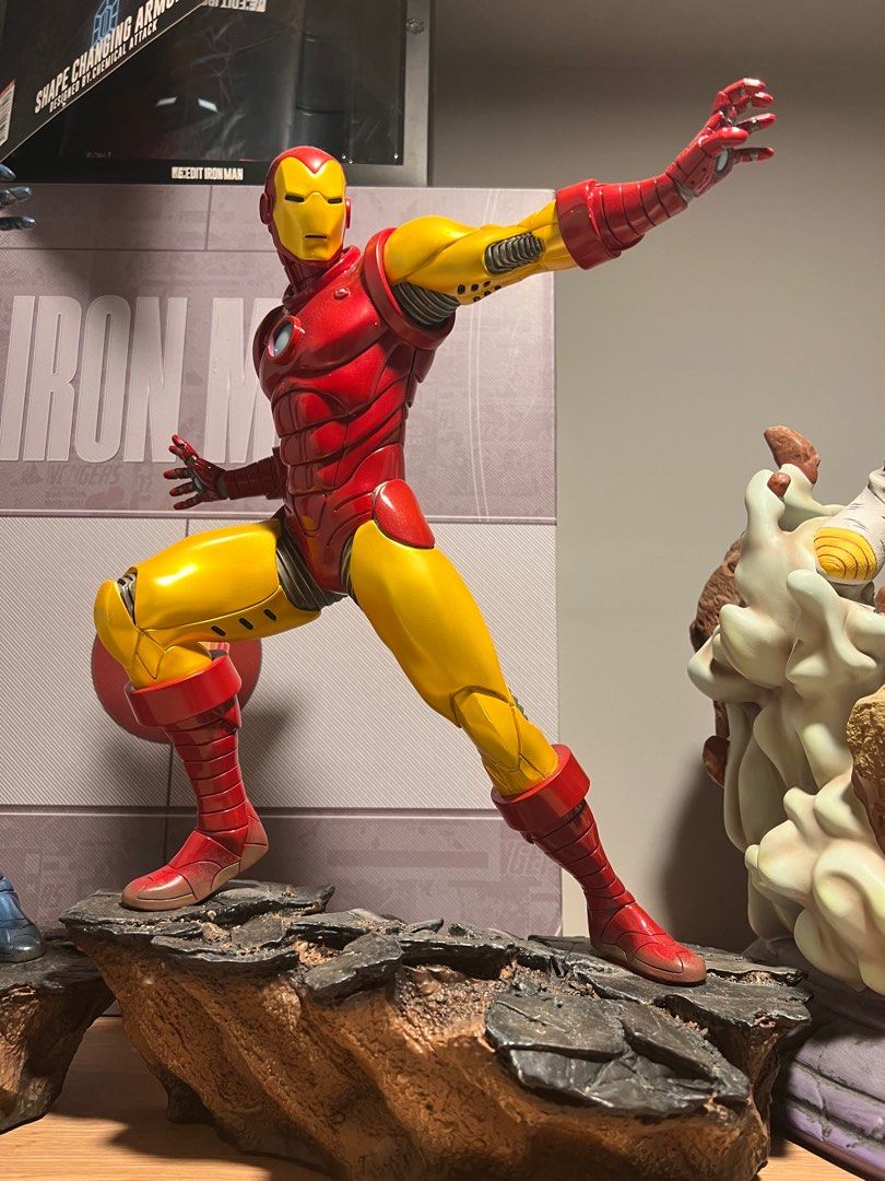 Sideshow iron man classic statue, Hobbies & Toys, Toys & Games on Carousell