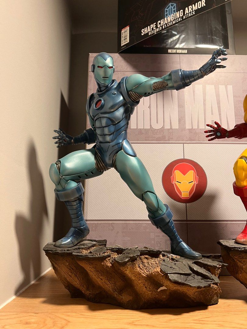 Sideshow iron man classic stealth suit, Hobbies & Toys, Toys & Games on ...