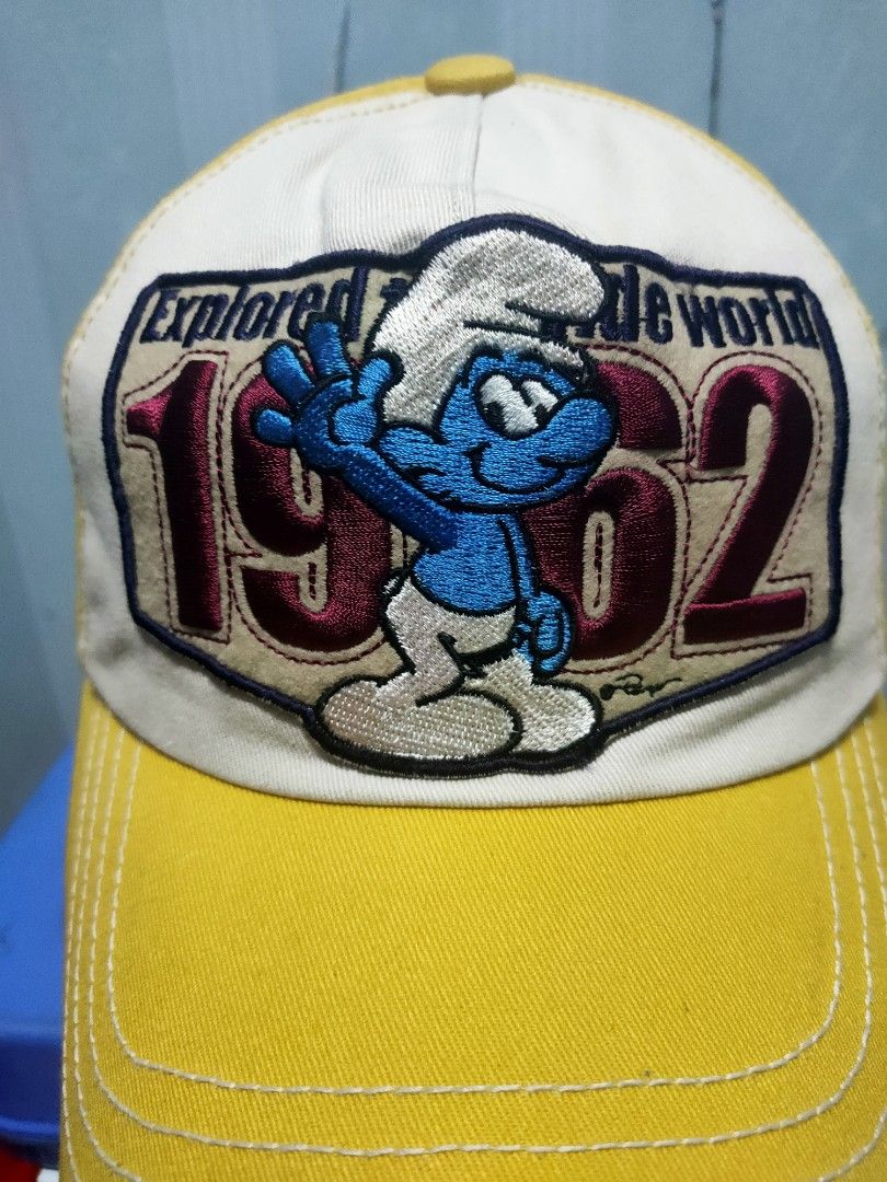 Smurf cap, Men's Fashion, Watches & Accessories, Caps & Hats on Carousell