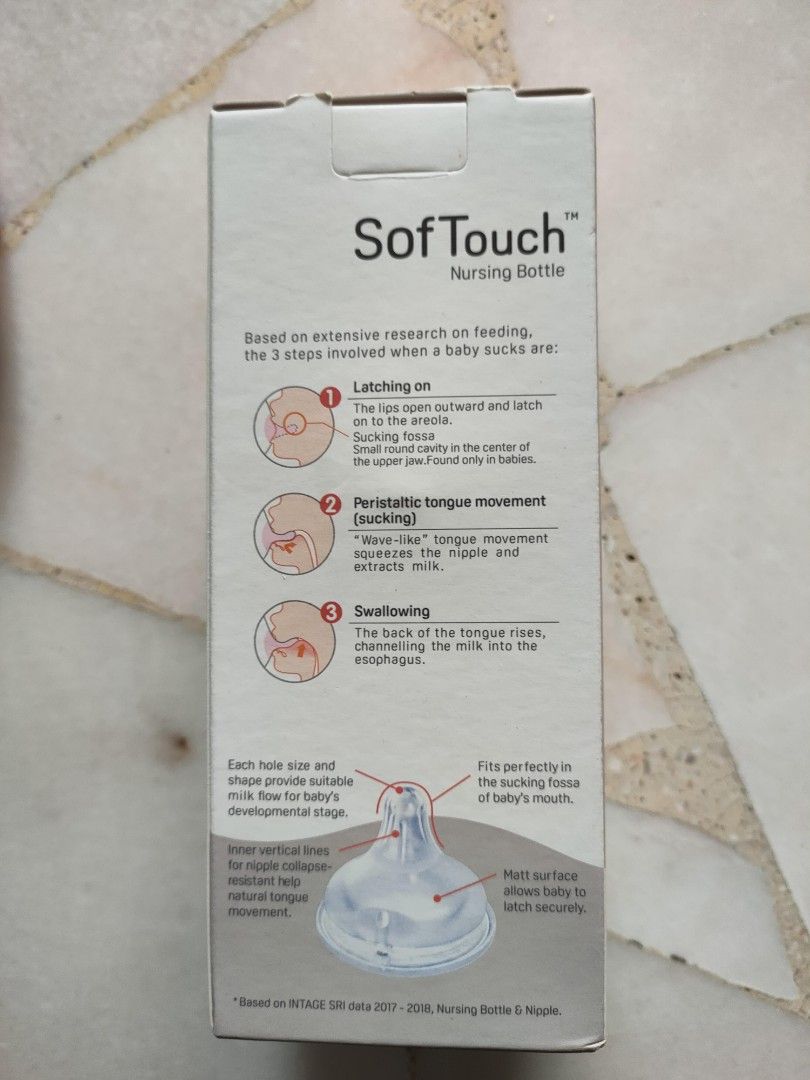 Sof Touch Pigeon Bottle, Babies & Kids, Nursing & Feeding, Breastfeeding & Bottle Feeding on ...