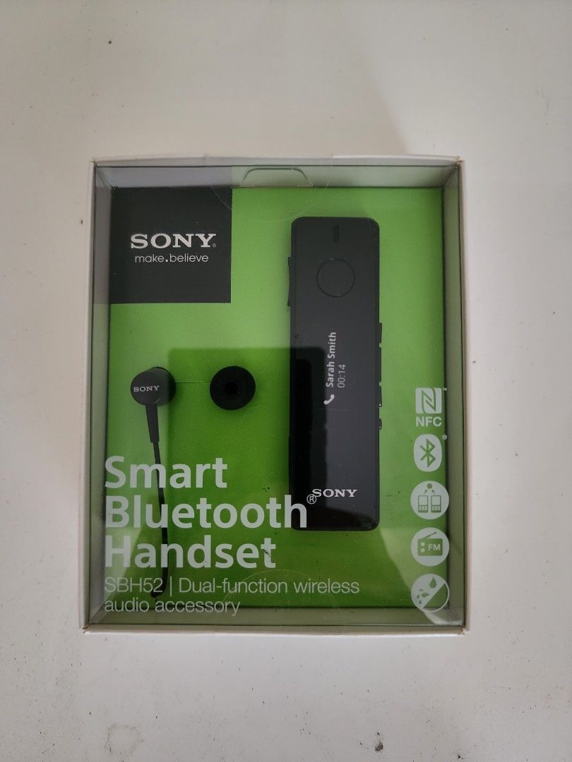 Sony Bluetooth Handset SBH52, Audio, Earphones on Carousell