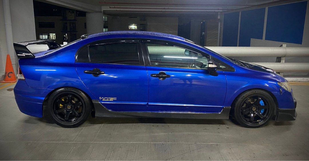 Sporty Honda Civic Car Rental (Blue?, Cars, Car Rental on Carousell