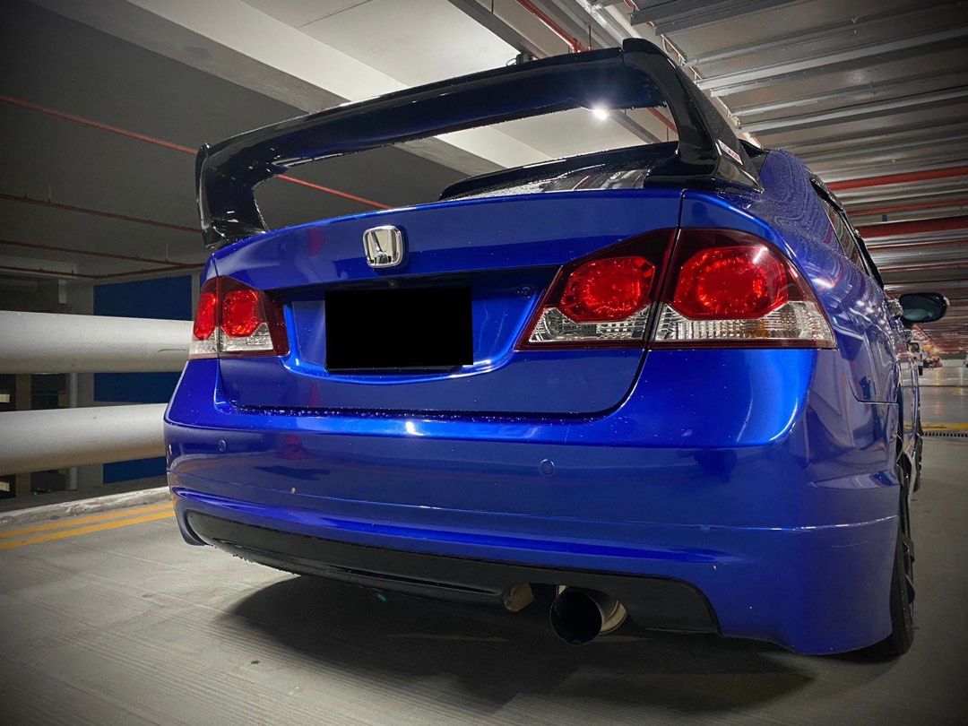 Sporty Honda Civic Car Rental (Blue?, Cars, Car Rental on Carousell