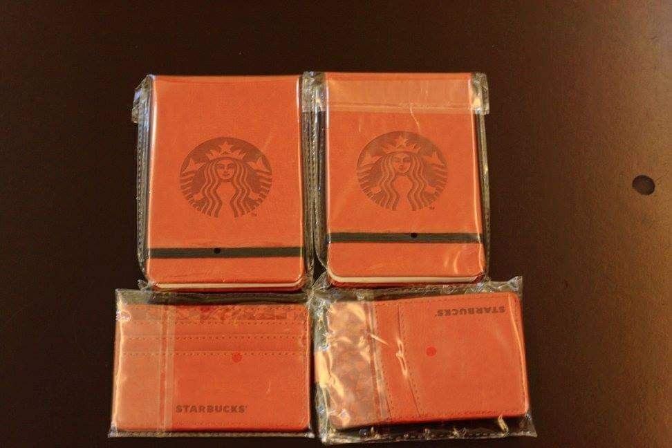 STARBUCKS NOTE PAD AND CARD HOLDER SET, Hobbies & Toys, Collectibles ...