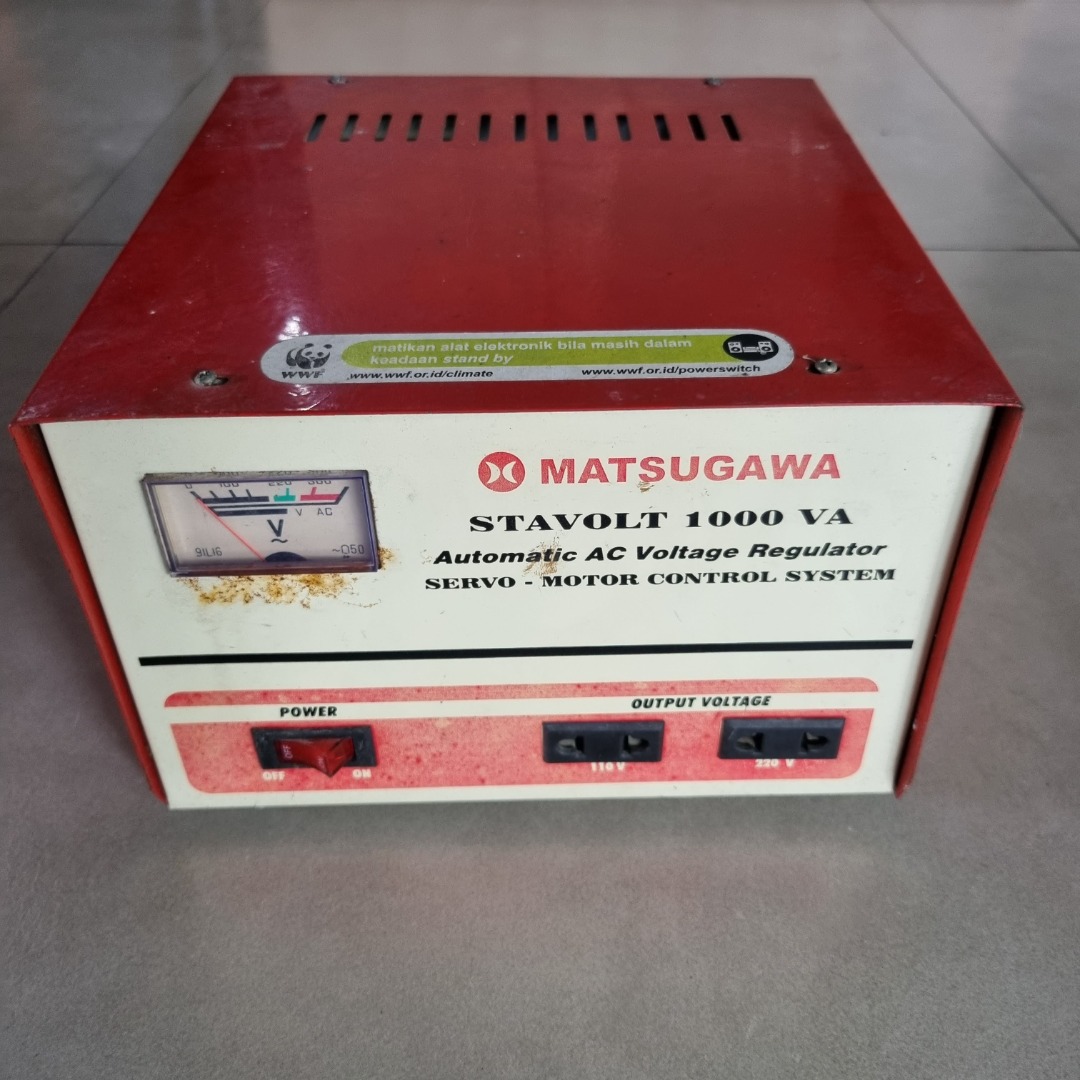 Stavolt Matsugawa Motor 1000VA - Stavolt Matsugawa 1000 VA, Elektronik ...