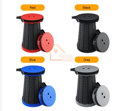 Strong Foldable Stool Outdoor Retractable Stool Portable Foldable ...