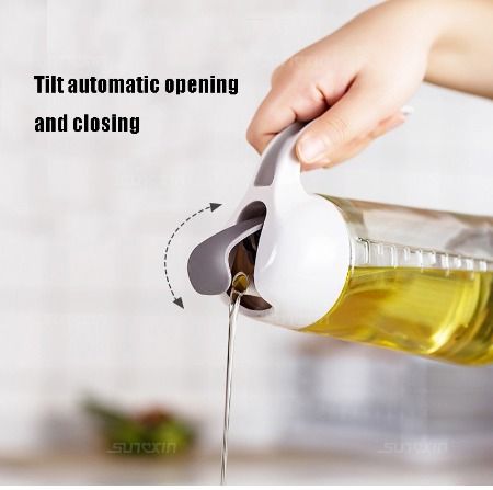 SUNXIN- Oil Dispenser Bottle /sauce Dispenser 630 ml kitchen storage ...