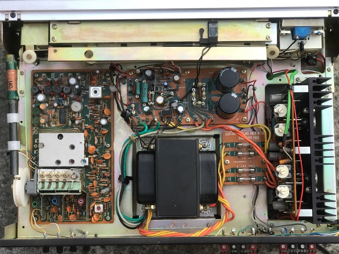 SUPERSCOPE R-1240 am/fm receiver amplifier design by Marantz, Audio ...