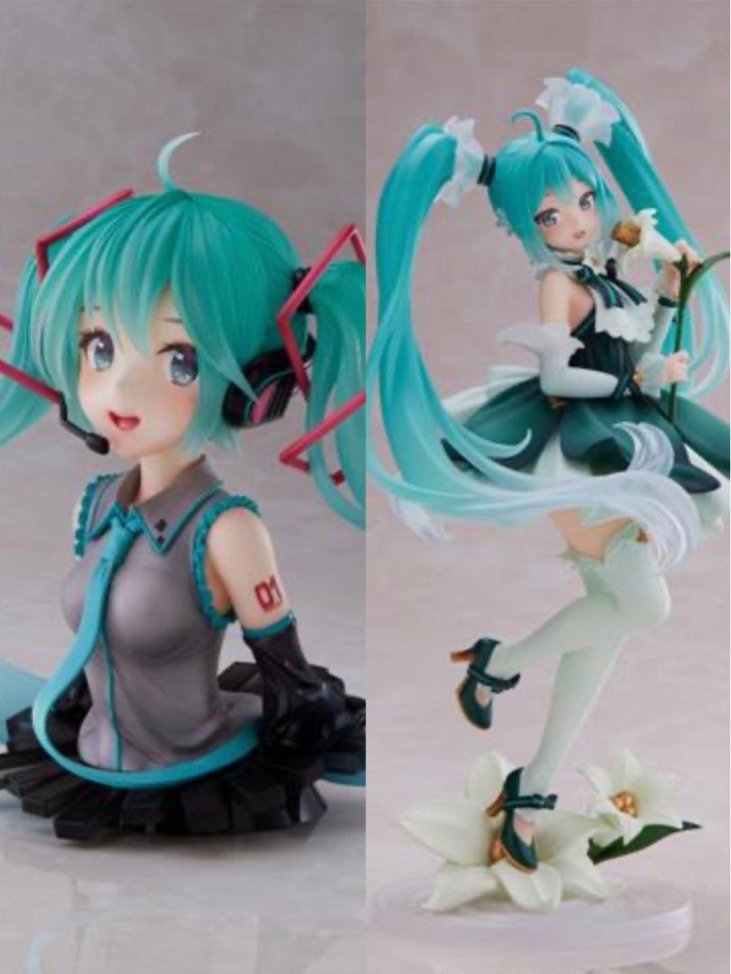 Taito Kuji - Hatsune Miku 39th Miku Day Anniversary Bust Artscale art scale ichiban, Hobbies ...