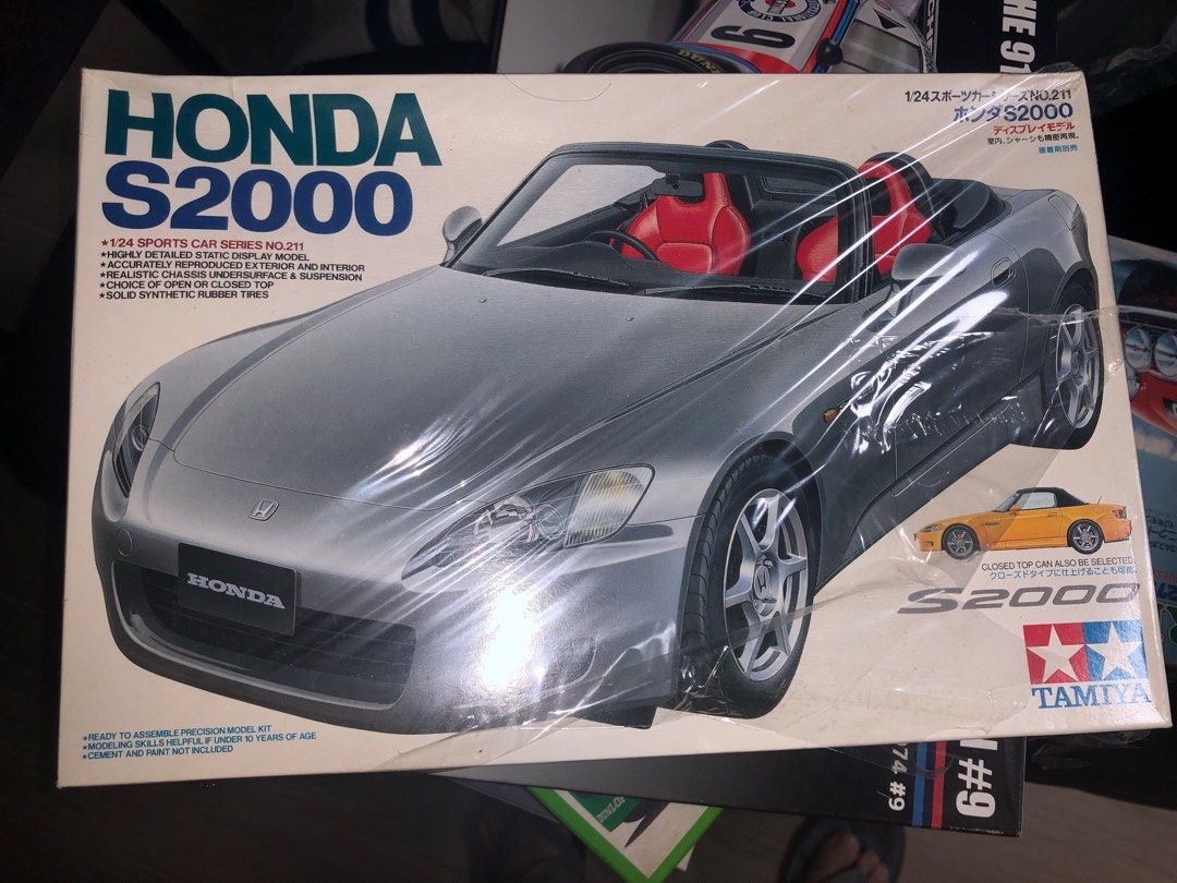 Tamiya 1/24 Honda s2000 kit, 興趣及遊戲, 玩具 & 遊戲類 - Carousell