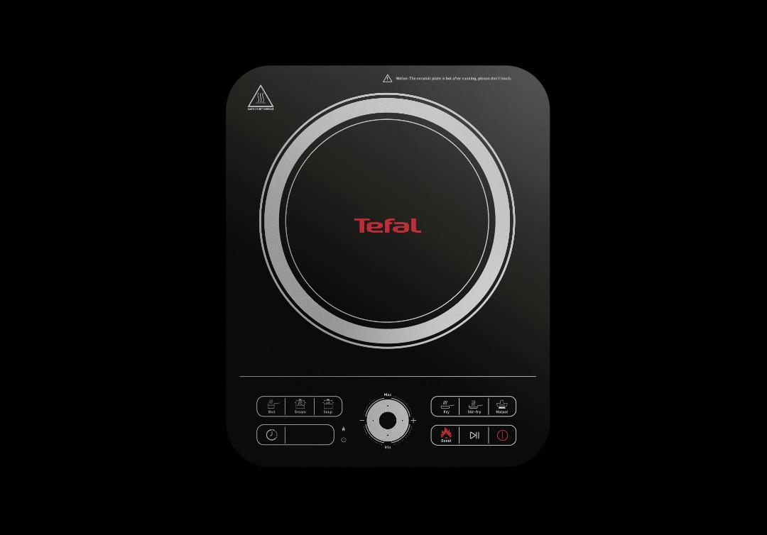Tefal Express Induction Hob Easy and Fast Cooking with 6 Cooking ...