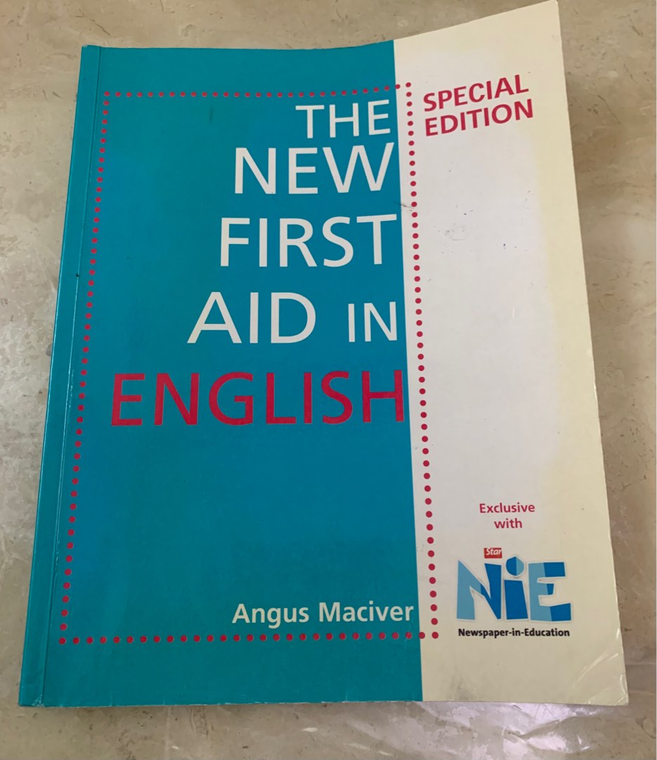 The New First Aid in English, Hobbies & Toys, Books & Magazines ...