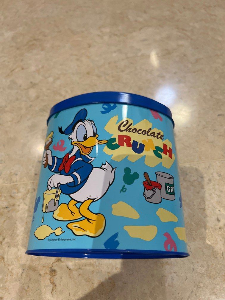Tokyo Disneyland Chocolate Crunch collectible tin, Hobbies & Toys ...