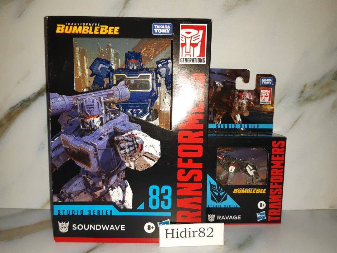 TRANSFORMERS SS83 STUDIO SERIES SOUNDWAVE AND RAVAGE MISB, Hobbies ...