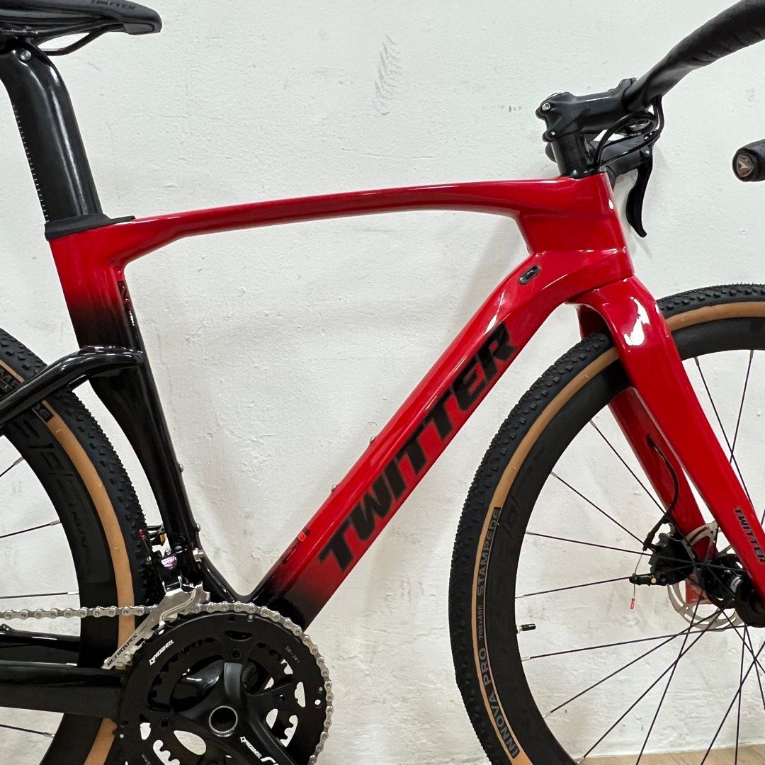 Twitter gravel bike carbon fiber 22 speed Disc brake road bicycle ...