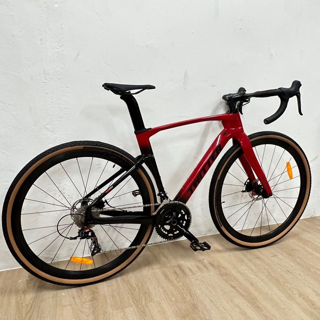 Twitter gravel bike carbon fiber 22 speed Disc brake road bicycle ...