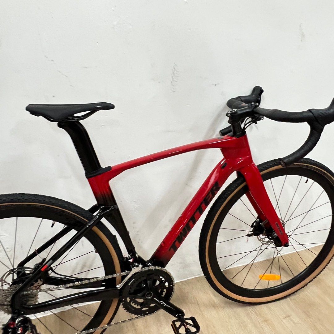Twitter gravel bike carbon fiber 22 speed Disc brake road bicycle ...