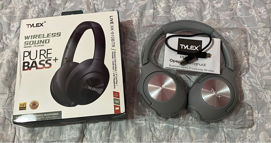 TYLEX XK-910 BTR WIRELESS HEADPHONES, Audio, Headphones & Headsets on ...
