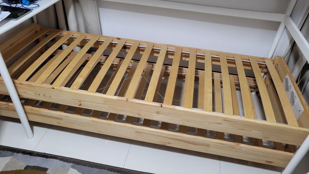 Utaker Ikea Stackable Bed, Furniture & Home Living, Furniture, Bed ...