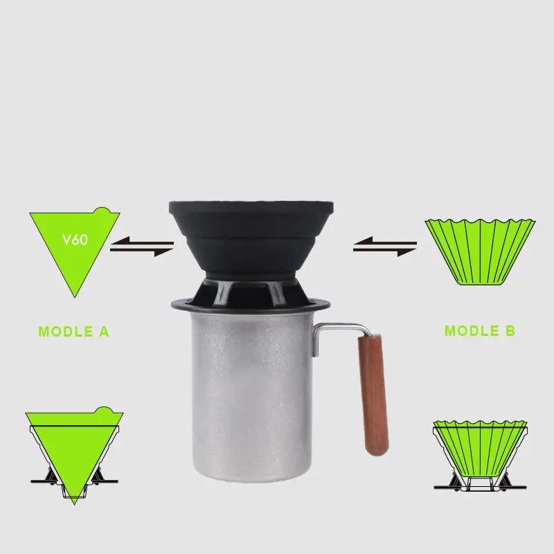 V60 coffee dripper folding portable camping outdoor, TV & Home ...