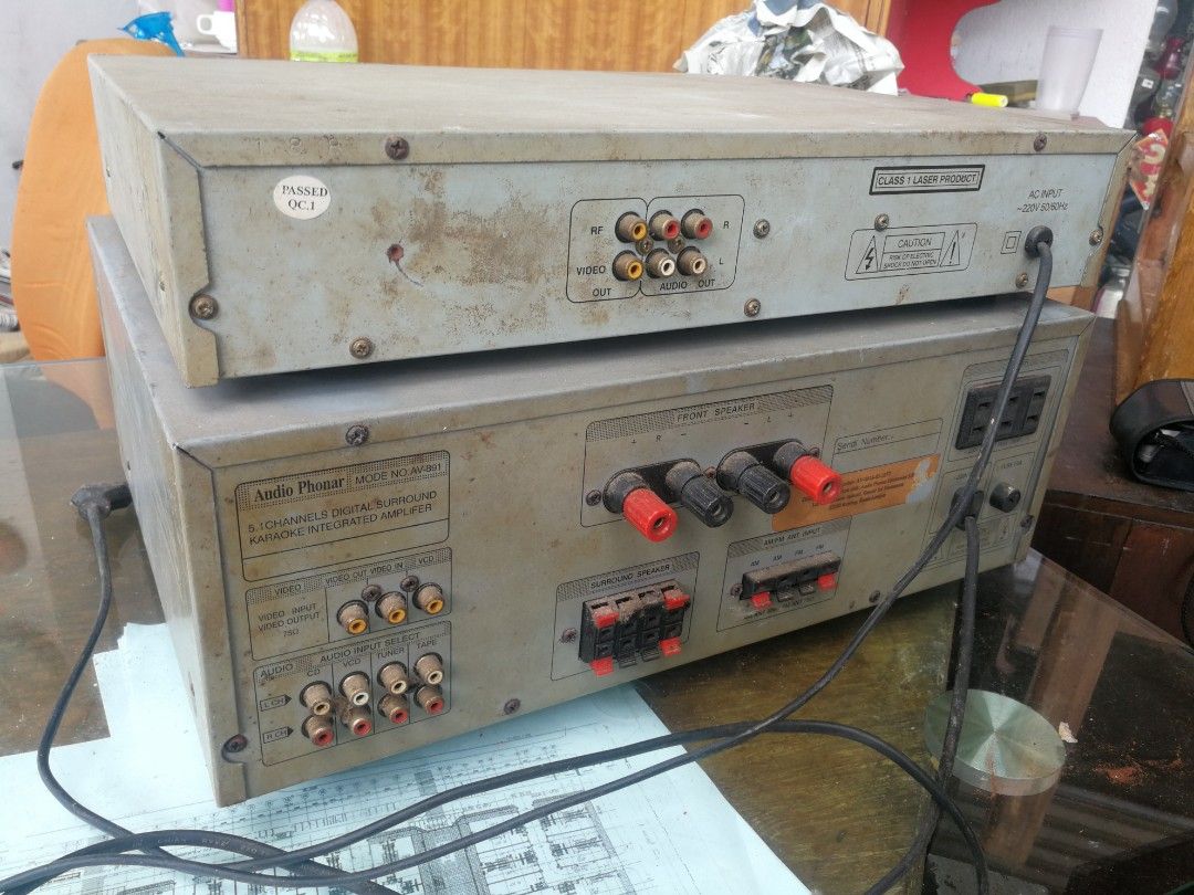 Vcd Dan amp, Audio, Soundbars, Speakers & Amplifiers on Carousell