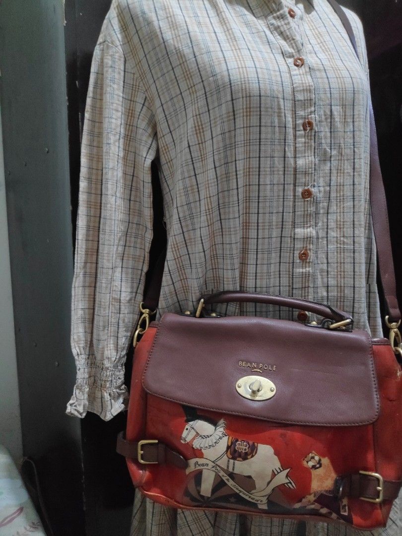 Vintage Bean pole bag, Luxury, Bags & Wallets on Carousell