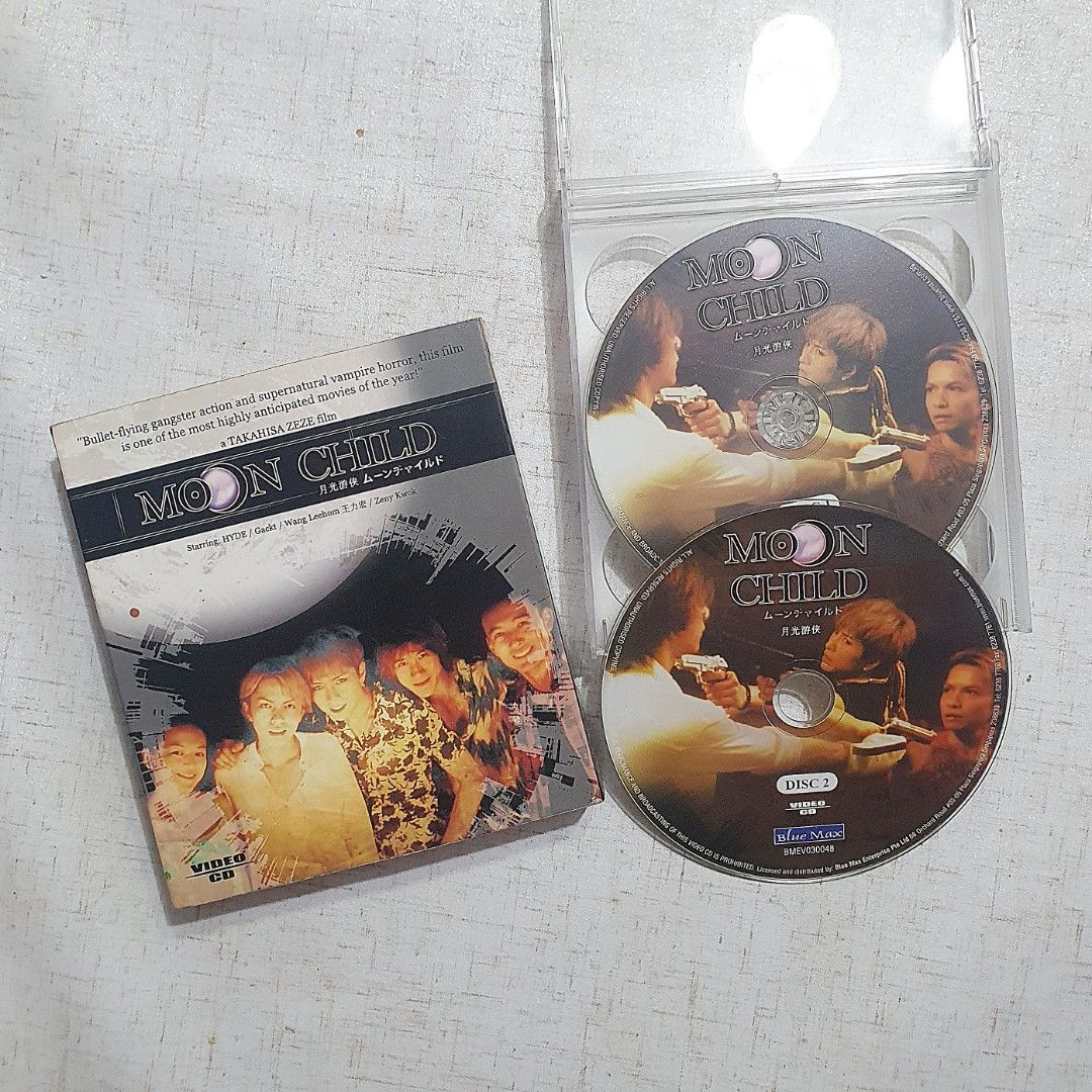 Vintage MOON CHILD VCD w/ FREE MAIL Gackt & Hyde, Hobbies & Toys, Music ...