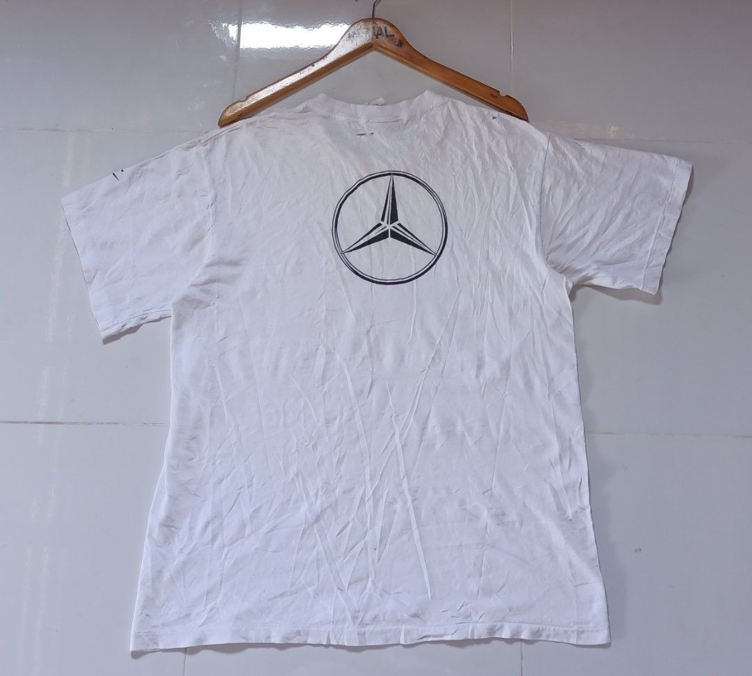 Vintage nike x mercedes benz tee on Carousell