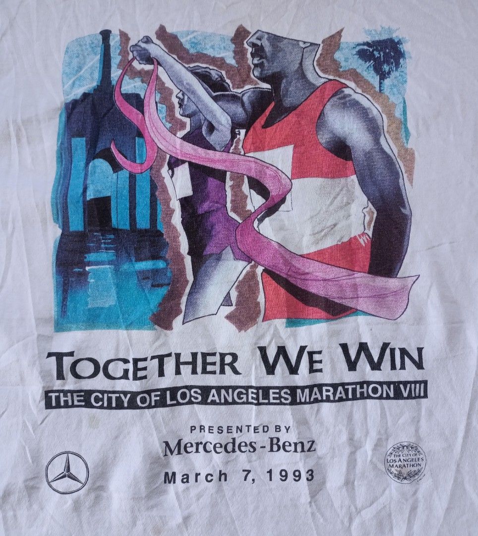 Vintage nike x mercedes benz tee on Carousell
