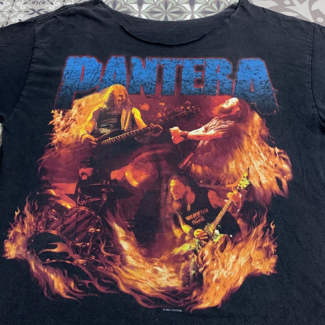 Vintage Pantera Band Tshirt, Men's Fashion, Tops & Sets, Tshirts & Polo ...