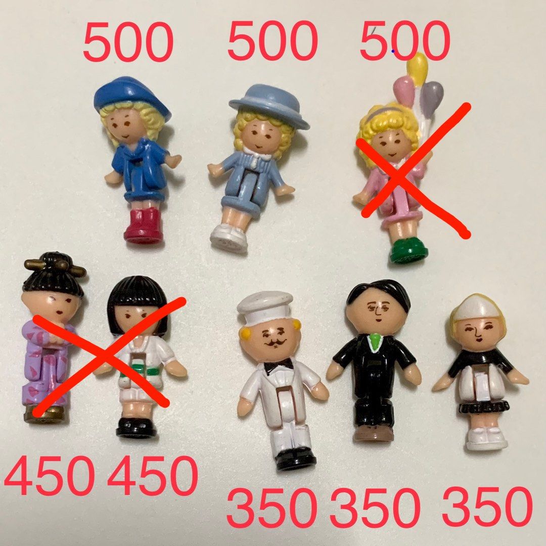 Vintage Polly Pocket Figures, Hobbies & Toys, Toys & Games on Carousell