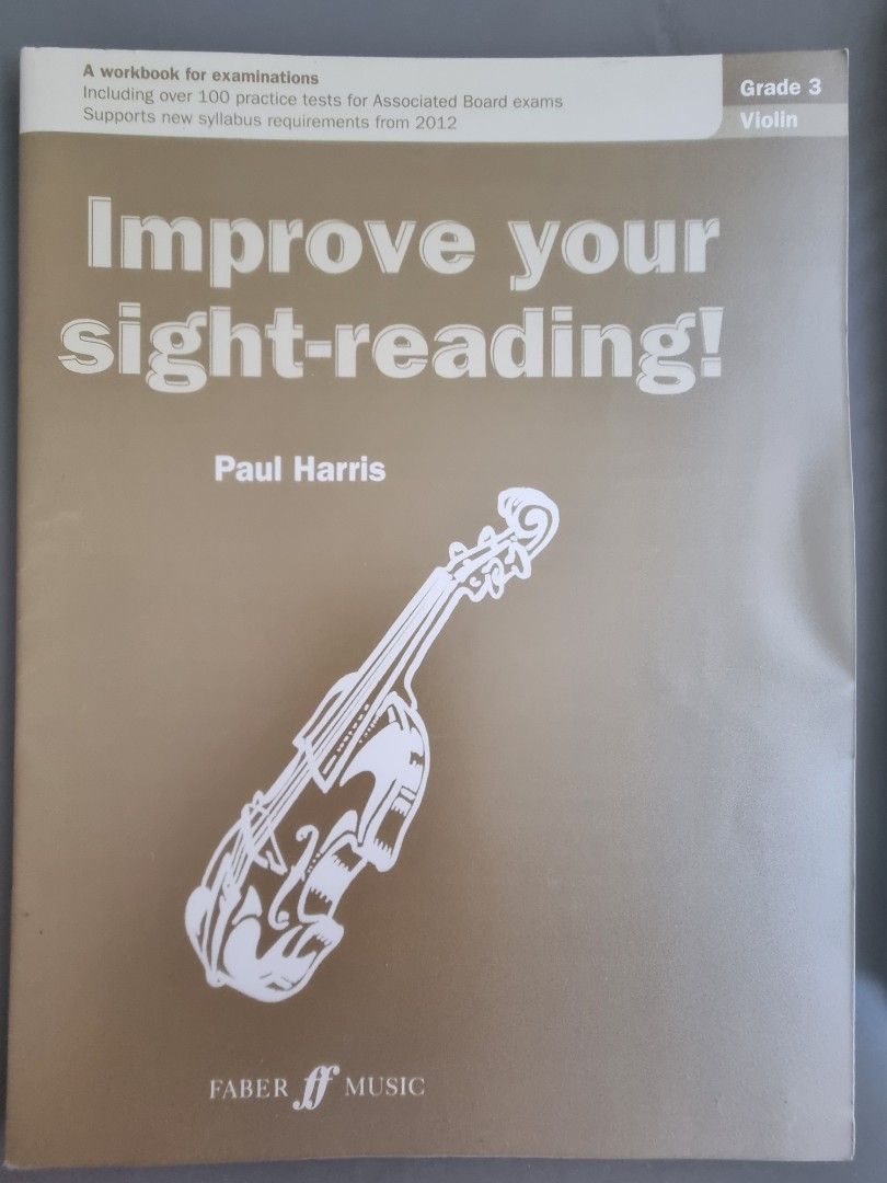 Violin Grade 3 Sight Reading, Hobbies & Toys, Books & Magazines ...