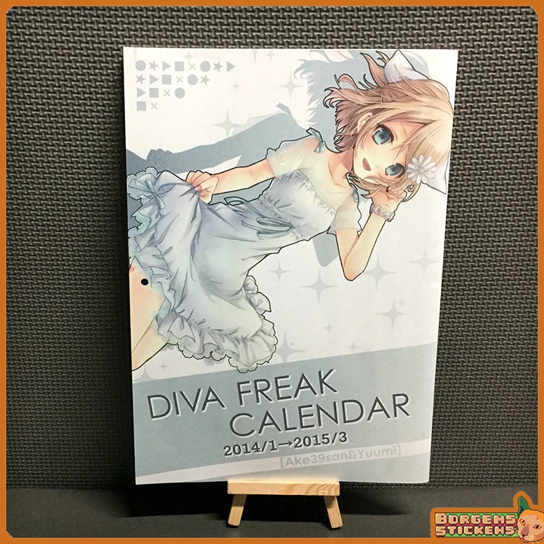 Vocaloid - Calendar - Doujin Goods - Diva Freak Calendar 2014/1-2015/3 ...