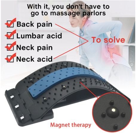 Waist Massager Lumbar Protrusion Acupuncture Lumbar Spine Reliever ...