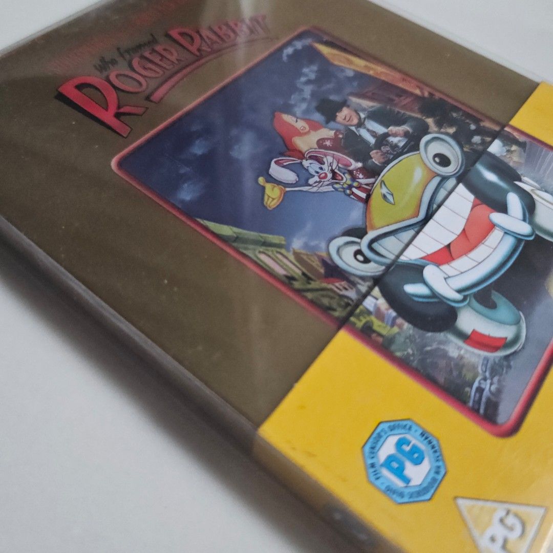 Who Frame Roger Rabbit Steelbook Blu-ray, Hobbies & Toys, Music & Media ...