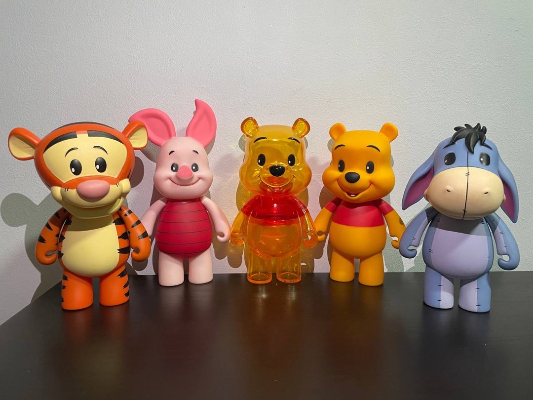 Winnie the Pooh figures, Hobbies & Toys, Toys & Games on Carousell