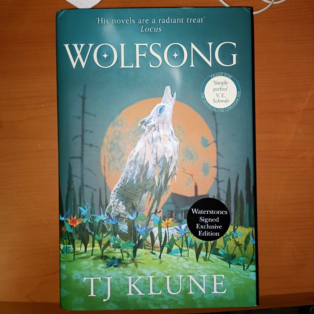 Wolfsong by TJ Klune Signed, Hobbies & Toys, Books & Magazines, Fiction & Non-Fiction on Carousell