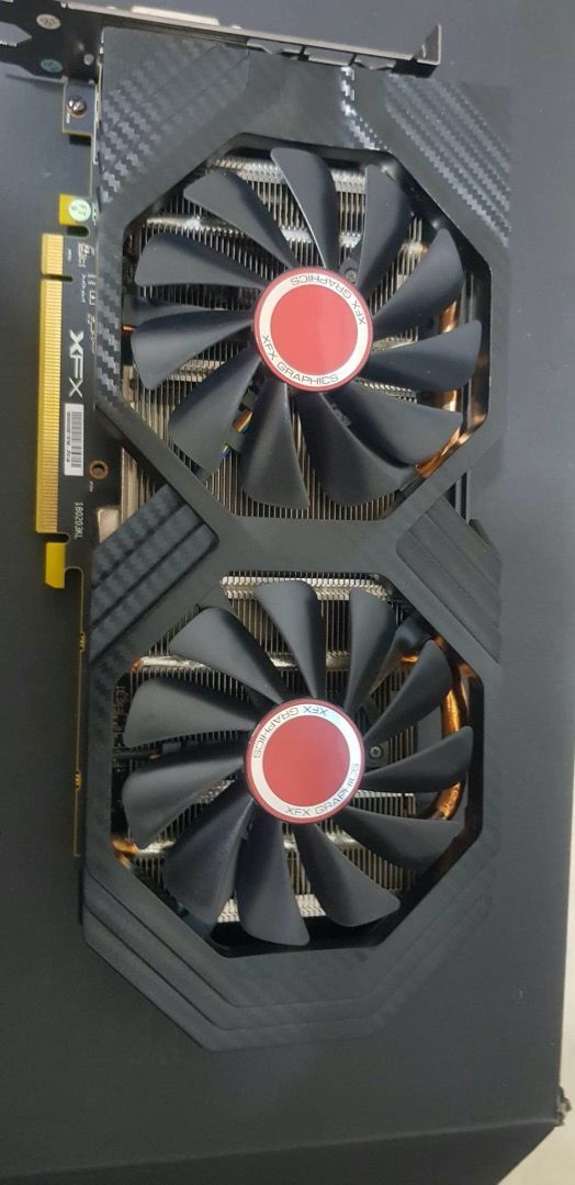 XFX AMD Radeon RX 580 1386 MHz 4GB GDDR5 Graphics Card RX-580P4L V1.0 ...