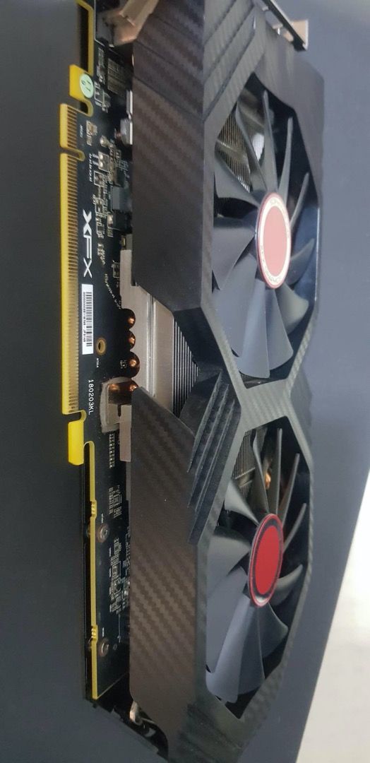 XFX AMD Radeon RX 580 1386 MHz 4GB GDDR5 Graphics Card RX-580P4L V1.0 ...