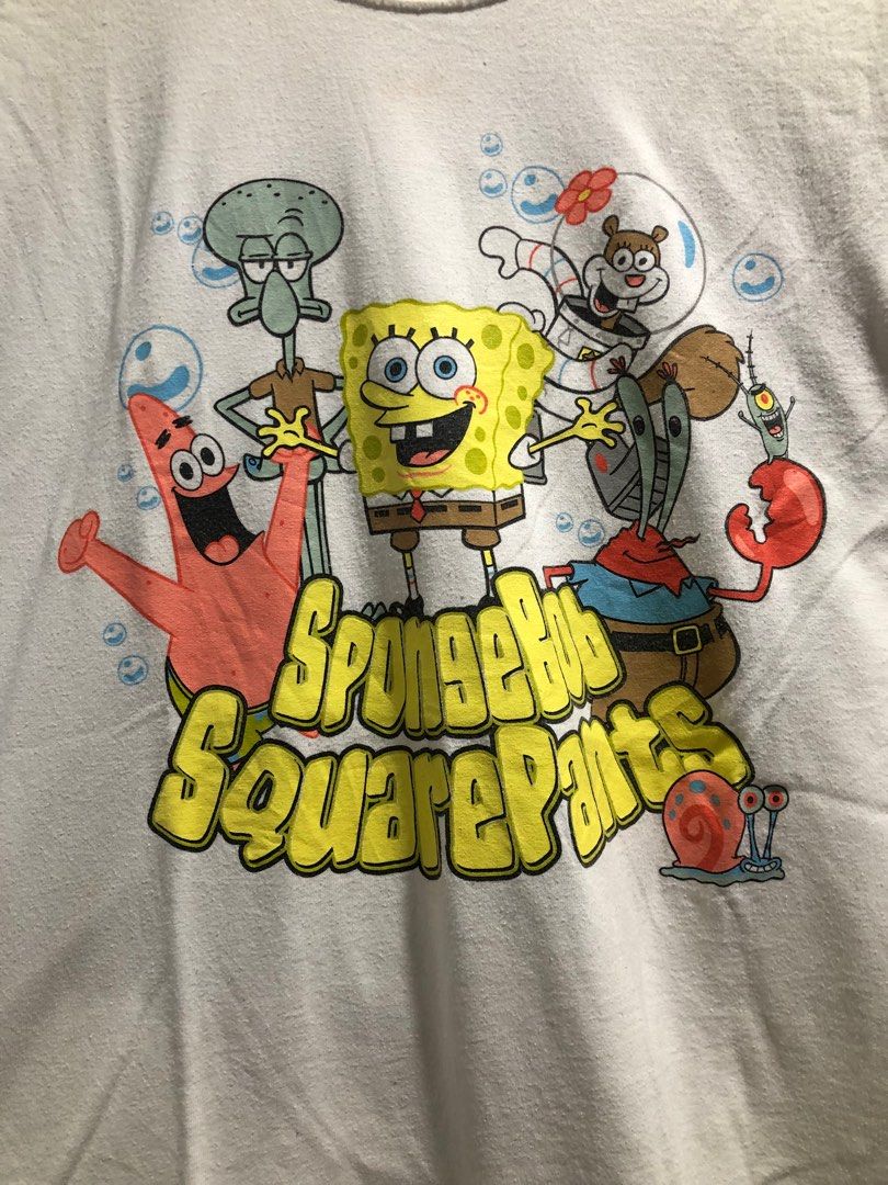 Y2k Spongebob Squarepants, Men's Fashion, Tops & Sets, Tshirts & Polo ...