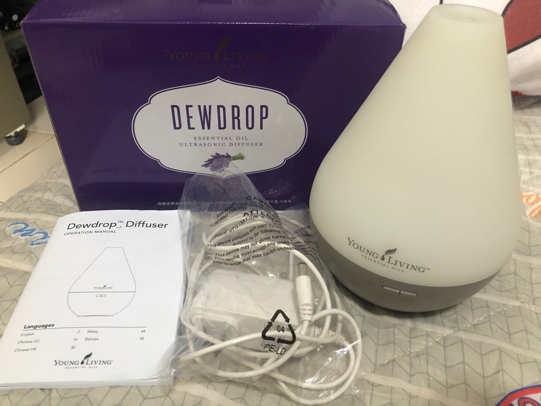 Young living diffuser DEWDROP, Furniture & Home Living, Home Fragrance ...