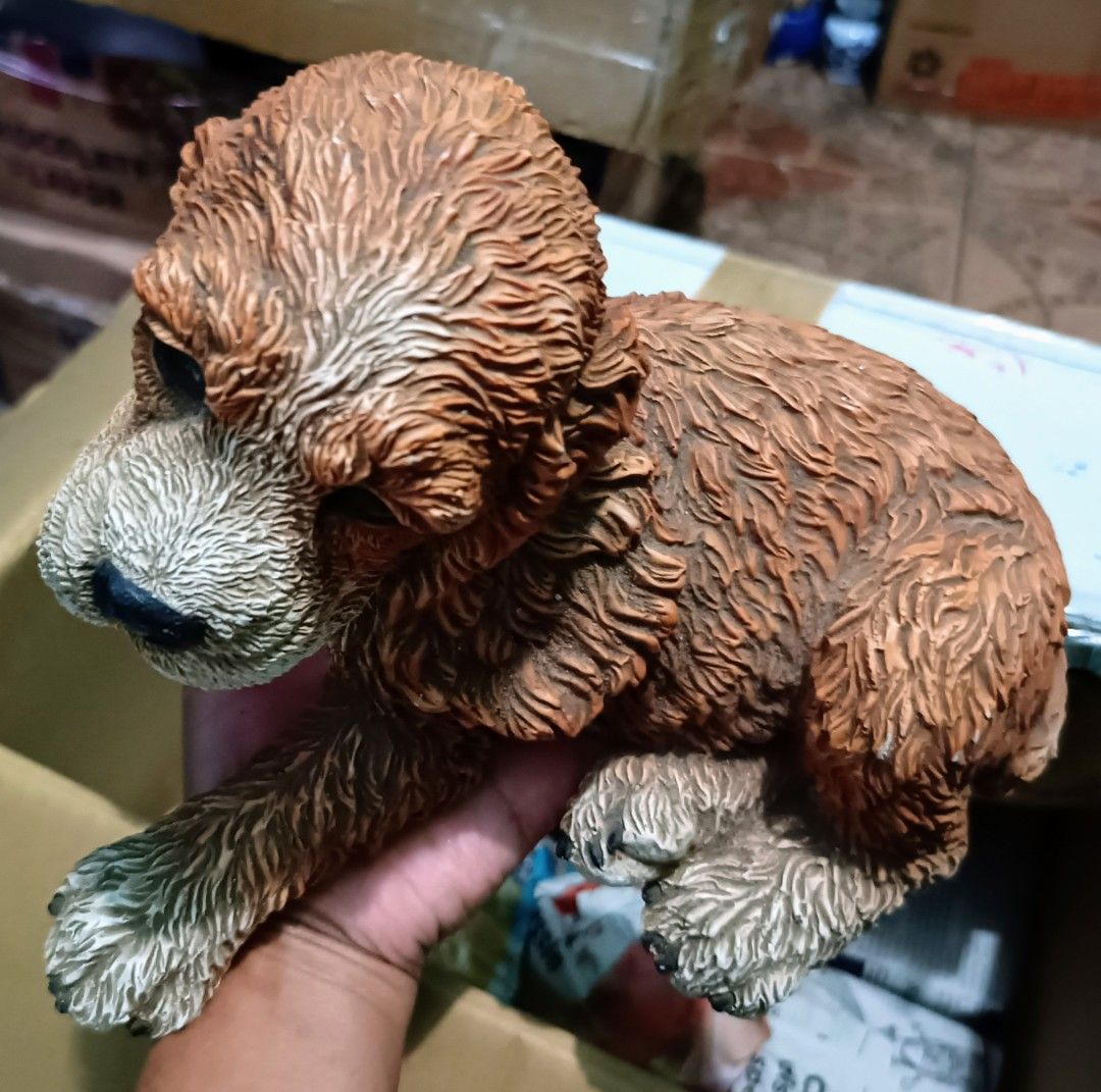 1988 Castagna Collection Resin Dog Figurine Cocker Spaniel Puppy Lying ...