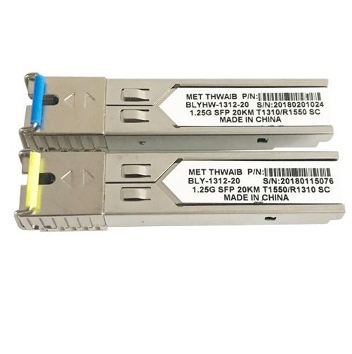 1 pair 1.25G SFP module optical Gigabit single-mode simplex SC ...
