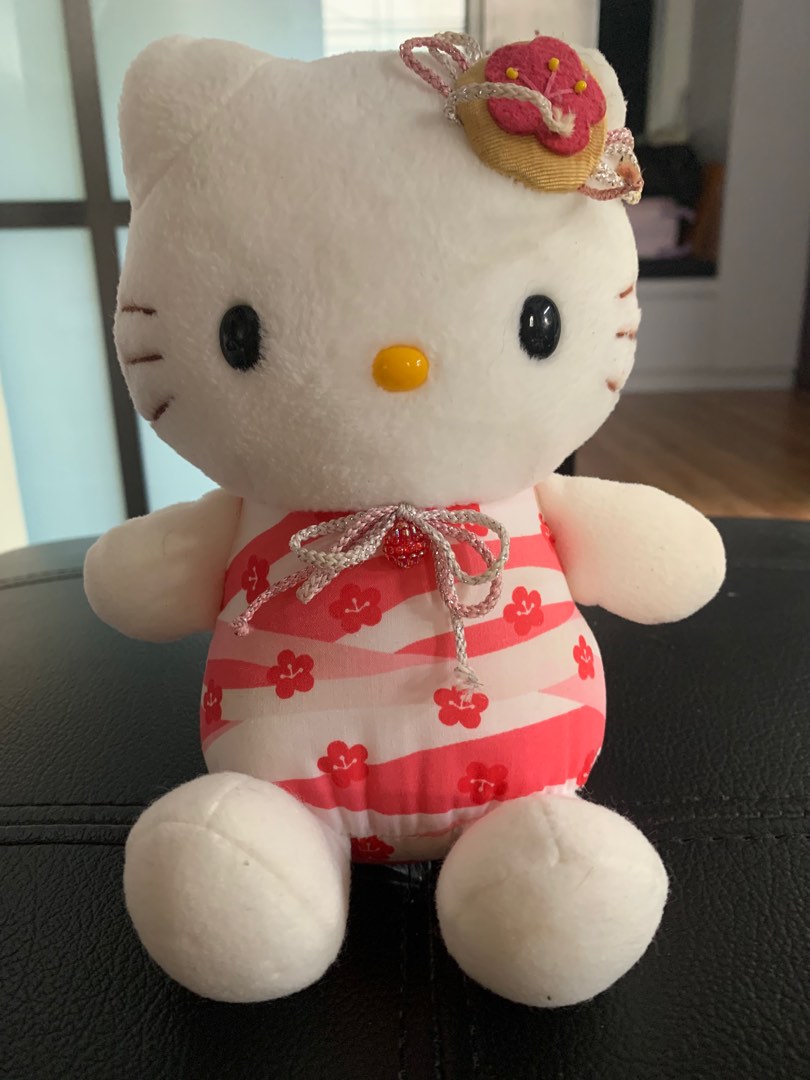 2003 Hello Kitty Sakura Plush, Hobbies & Toys, Toys & Games on Carousell