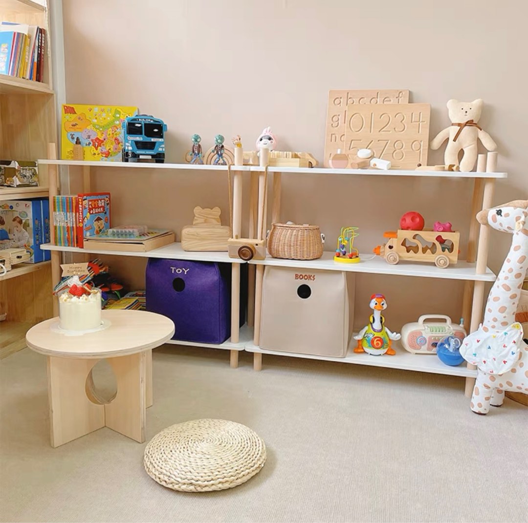 4 level shelf, Montessori shelf, Furniture & Home Living, Furniture ...