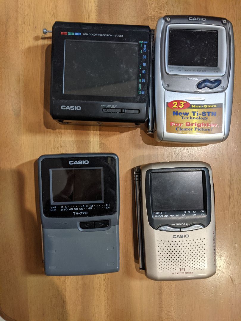 7-inch portable CRT color TV, 7-inch portable black and white CRT TV ...