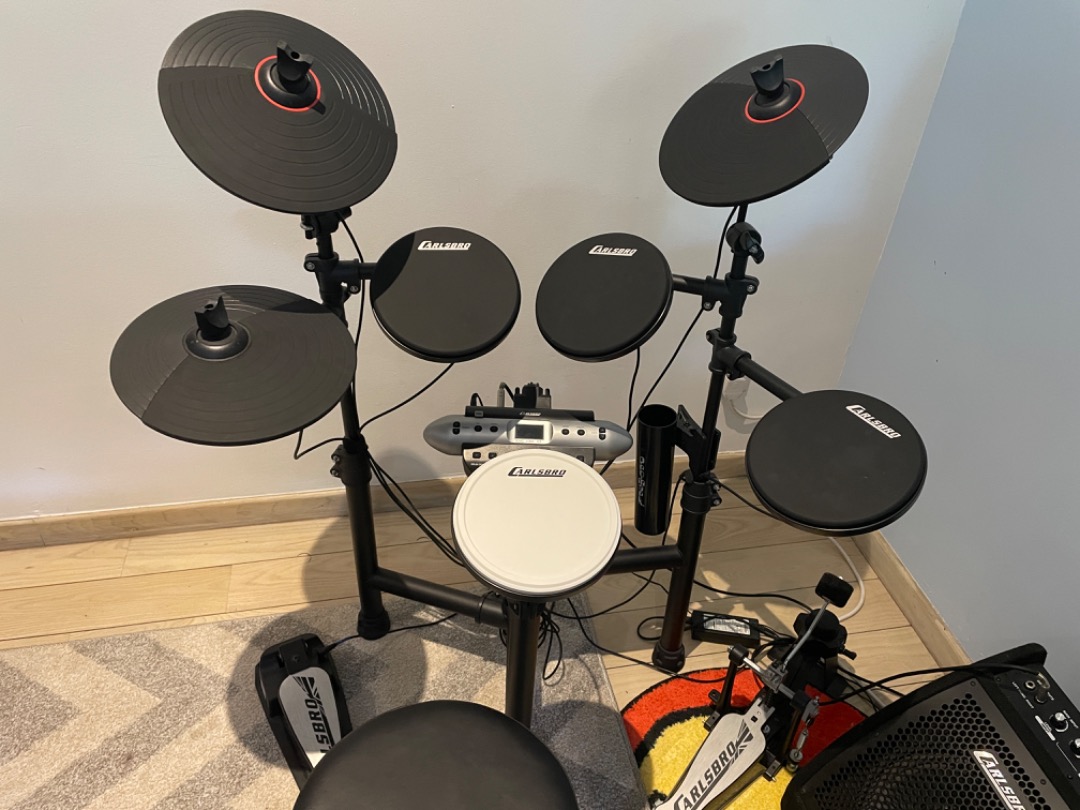 - REDUCED - Carlsbro CSD130 Electronic Drum Set 2021 Model, Hobbies ...