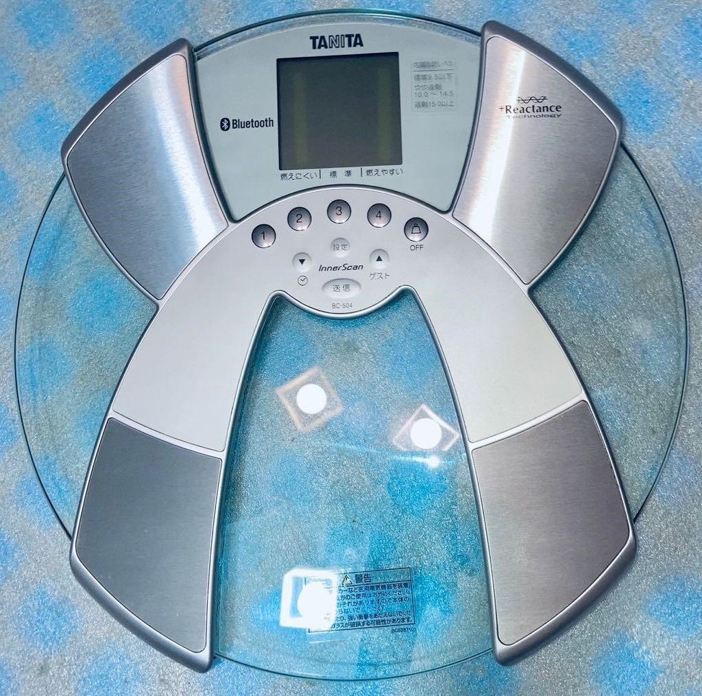 日版 Tanita BC-504 智能體脂磅 脂肪磅 體組成計 藍牙連手機 innerscan SMART Body Composition Scale 智能脂肪磅, 健康及營養食用品, 健康 ...