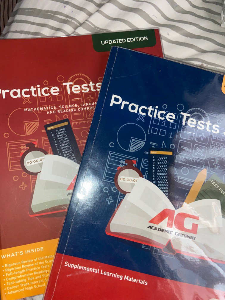 Academic Gateway Practice Test Series 2022, Hobbies & Toys, Books ...