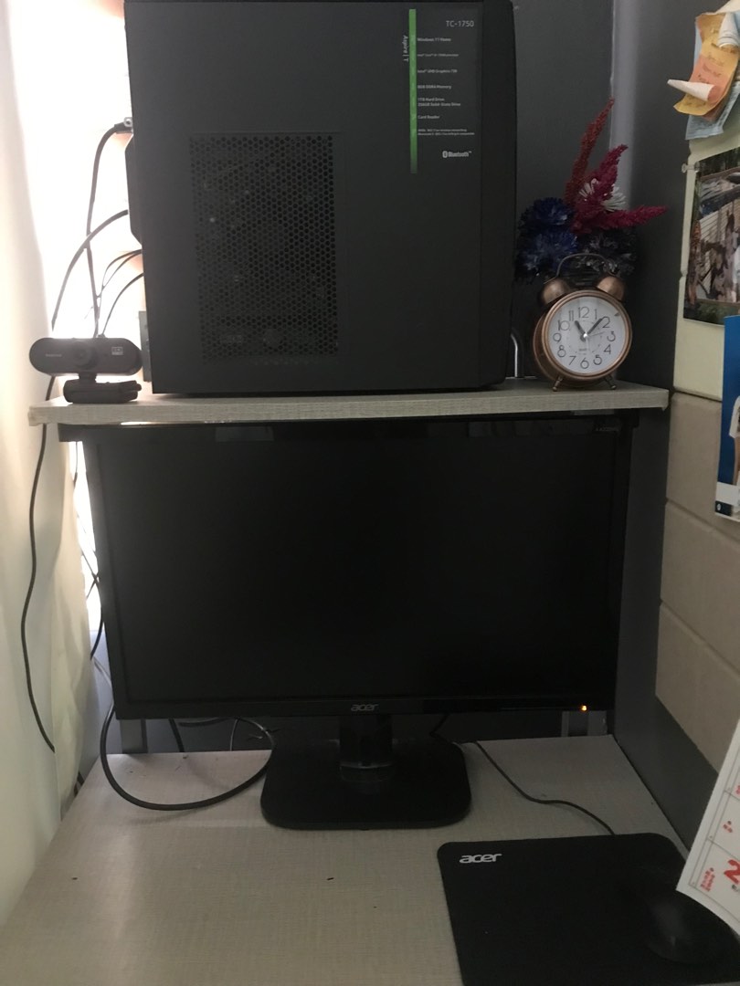Acer Aspire TC-1750 I5 Windows 11, Computers & Tech, Desktops on Carousell
